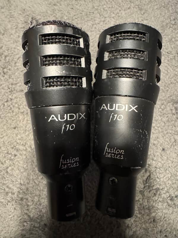 Pair (2) Audix F10 Fusion Series Dynamic Instrument | Reverb