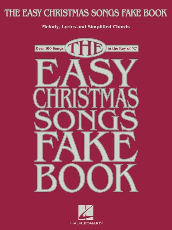 The Easy Christmas Songs Fake Book (Softcover Book) | Reverb