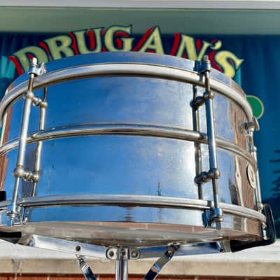 1930s Ludwig Standard/Universal/All-Round 6.5x15 2pc Heavy | Reverb