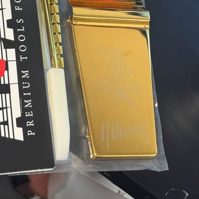 Used Allparts GOLD Long Maestro Vibrola Vibrato Lyre | Reverb