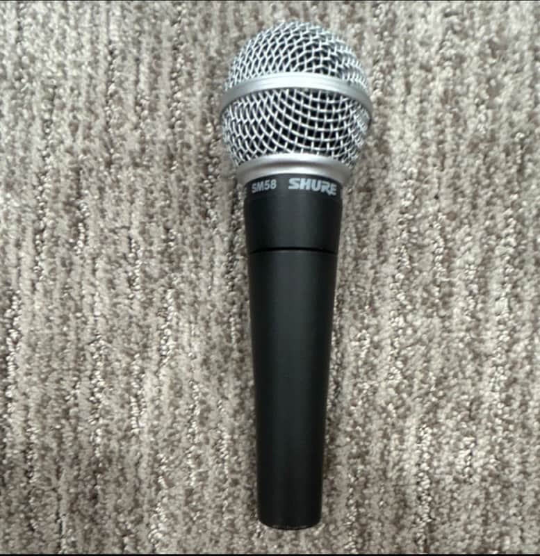Shure SM58 Handheld Cardioid Dynamic Microphone 1984 - | Reverb