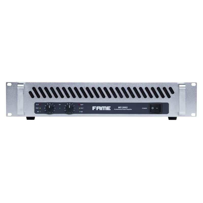 Fame MS 5002 Power Amplifier 2x 520W / 4 Ohm - 2 Channel | Reverb