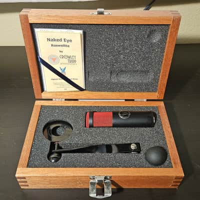Crowley & Tripp Naked Eye Roswellite Ribbon Microphone, Pre | Reverb