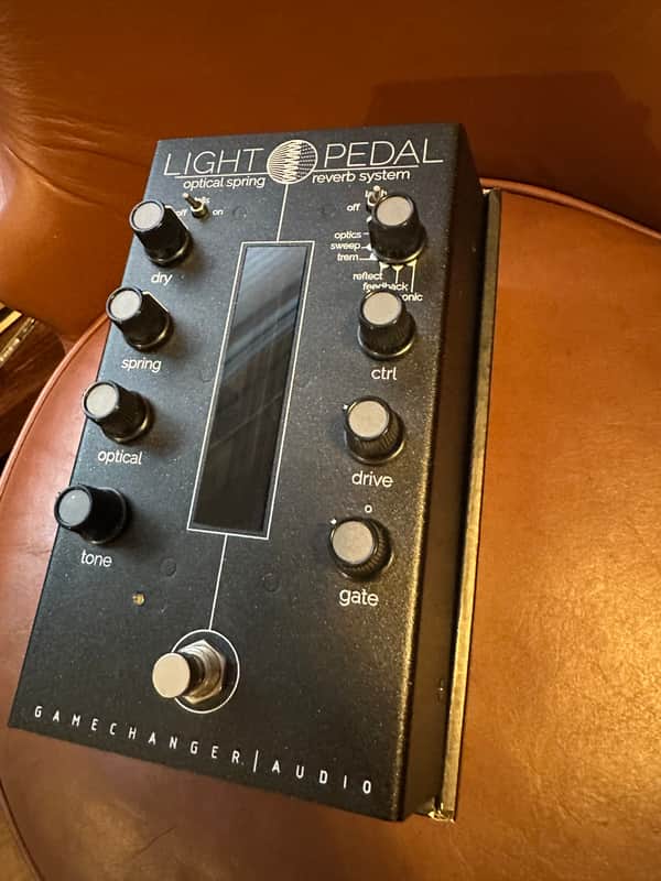 Gamechanger Audio Light Pedal Optical Spring Reverb System | Reverb