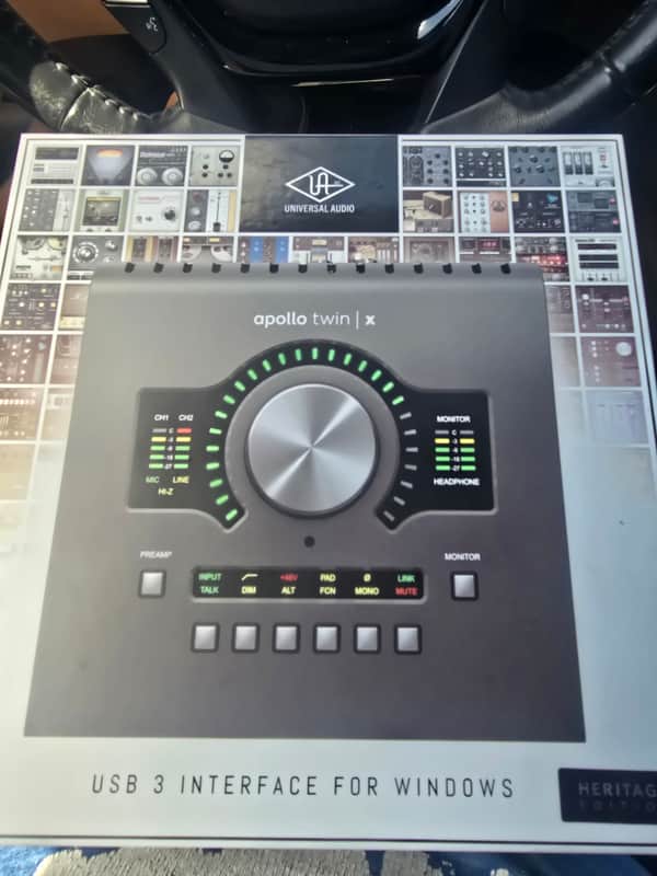 Apollo Twin X FOR WINDOWS Heritage Edition Audio Interface | Reverb