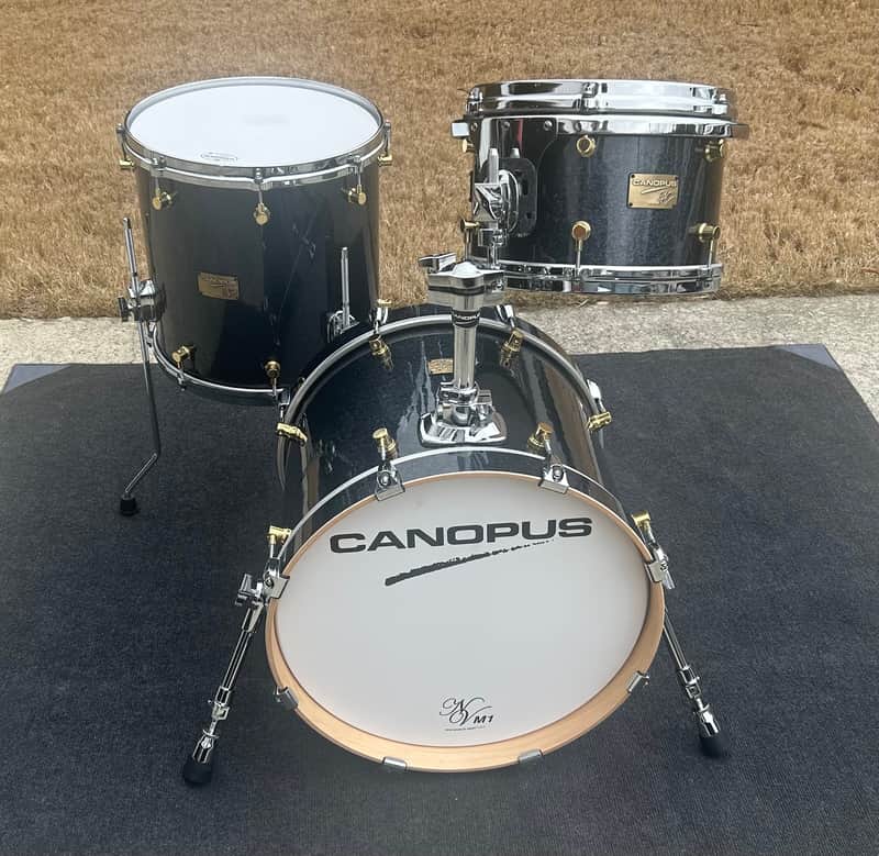 Canopus NV-M1 Black Sparkle Bop Kit | Reverb