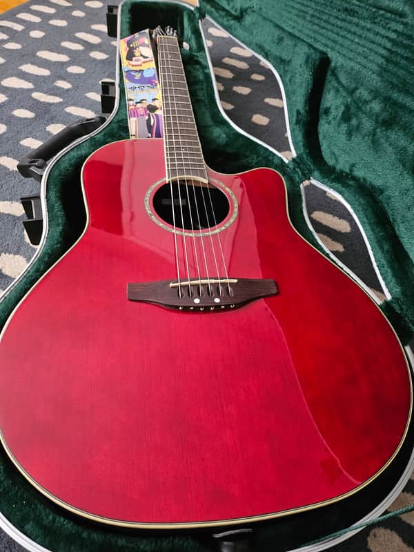 Ovation GC 057M Early to mid-2000's - Red | Reverb