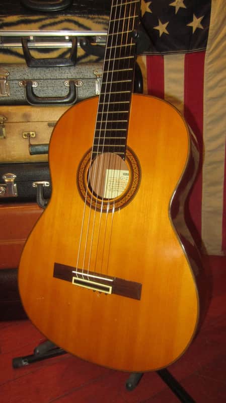 1980 Yamaha G-231 II Classical Nylon String Natural | Reverb