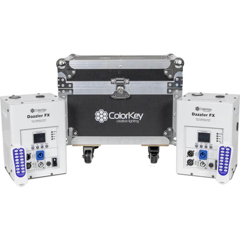 ColorKey CKU-7713 Dazzler FX MKII 2-Pack Bundle w/ Road Case | Reverb