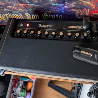 Positive Grid Spark 40 and Nux Wireless Transmitter/Receiver | Reverb