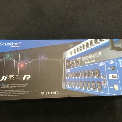 Soundcraft Ui24R 24-Channel Digital Mixer/USB Recorder with | Reverb