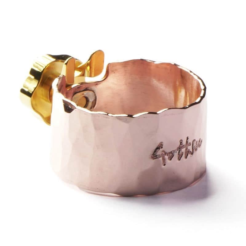 Gottsu Gotts Copper Signature Ligature for Tenor | Reverb
