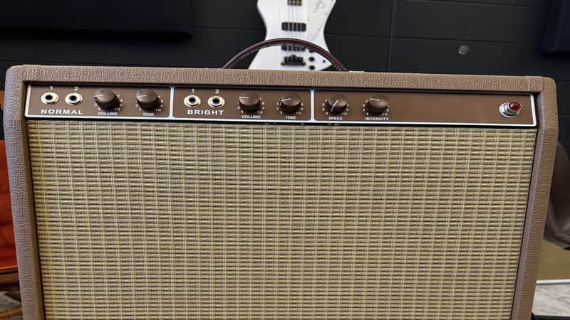 Hand Wired Clone of a Fender 6G3 "Brownface" Deluxe Head 20w | Reverb