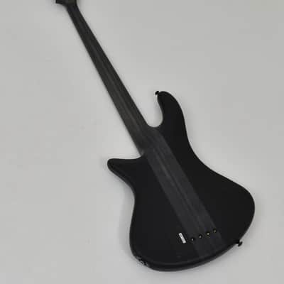 Schecter Stiletto Stealth-4 Pro EX Bass Satin Black B1031 | Reverb