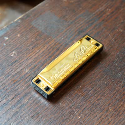Lee Oskar Japan 25th Anniversary F Major Diatonic Gold | Reverb