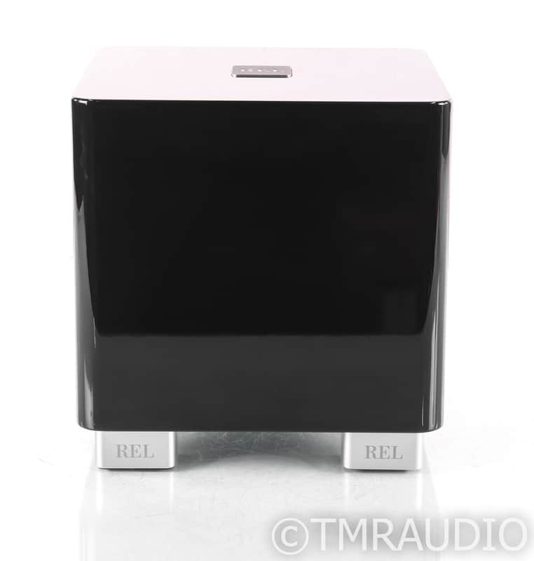 REL T/5x 8" Powered Subwoofer; T5x; Piano Black (SOLD) | Reverb