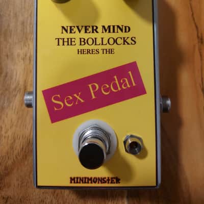 NEVER MIND THE BOLLOCKS HERES THE SEX PEDAL - custom | Reverb UK