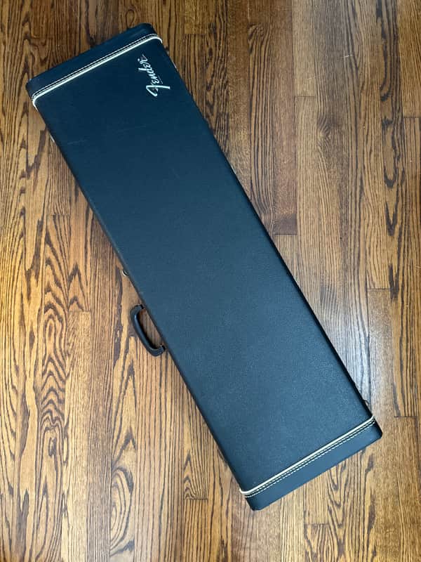 Fender Mustang Bass Musicmaster Bass hardshell case black | Reverb
