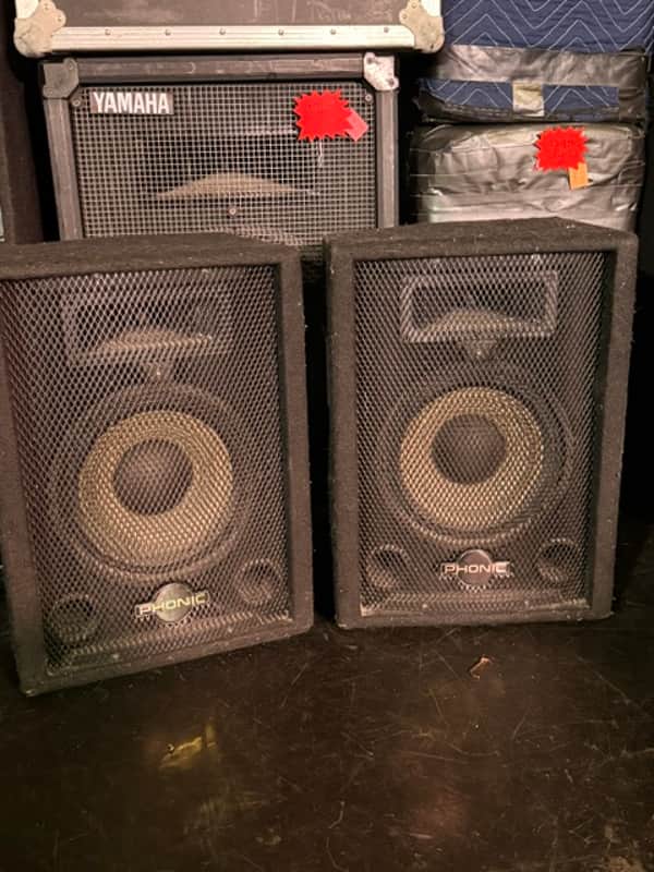 Phonic S710 2-Way Stage/Floor Monitor Speaker | Reverb
