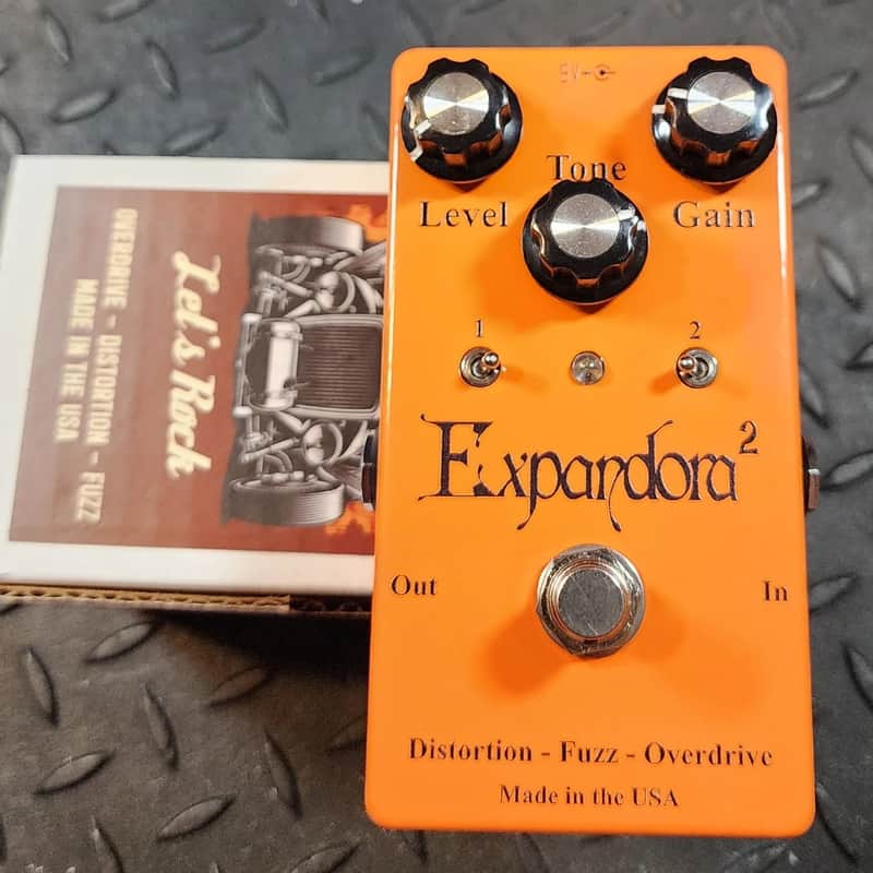 Expandora 2 Squared Distortion Overdrive Fuzz OP07DP | Reverb