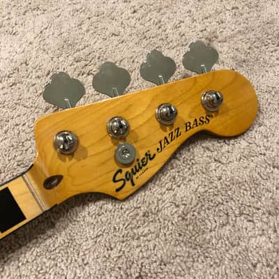 Squier Classic Vibe Loaded Jazz Bass Maple Neck - Vintage | Reverb