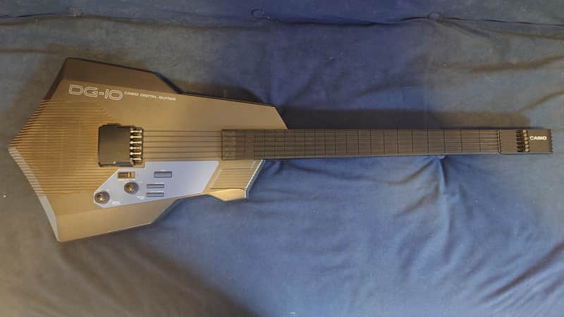 CASIO DG-10 Digital Guitar Synthesizer Electric guitar 1987 | Reverb