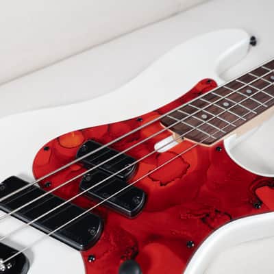 Dingwall SP1 4-String Bass Guitar | Matte Ducati Pearl White | Reverb