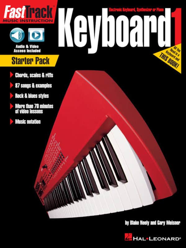 Hal Leonard FastTrack Keyboard – Book 1 Starter Pack Includes | Reverb