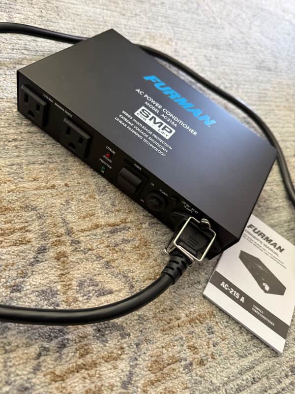 Furman AC-215a Compact Power Conditioner 2010s - Black | Reverb