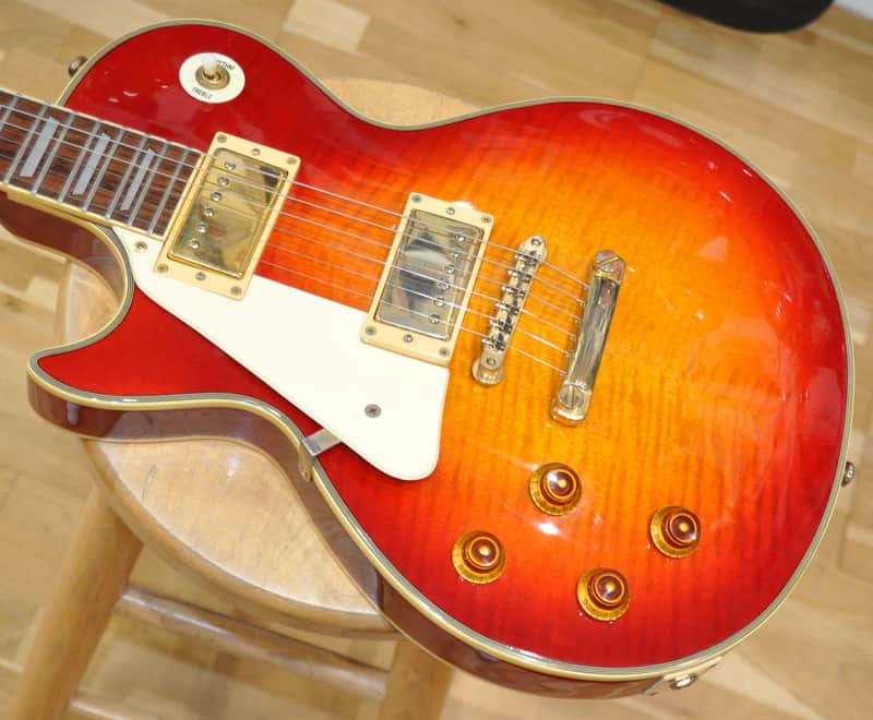 HOHNER Professional L59 Cherry Sunburst / Les Paul Custom | Reverb