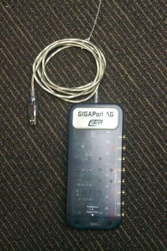 Gigaport AG 8-Channel Audio Interface Blue | Reverb UK
