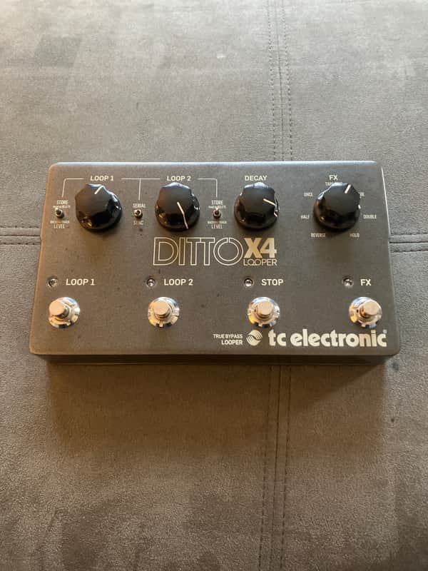 TC Electronic Ditto X4 Looper 2016 - Present Black | Reverb