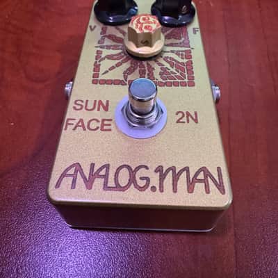Analogman Sun Face 2N-Un Germanium Fuzz with Sun Dial Knob | Reverb