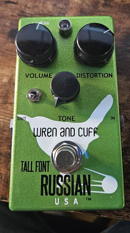 Wren and Cuff Tall Font Russian 2026 - Candy Apple Green w/ | Reverb