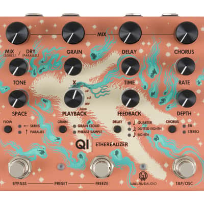 Walrus Audio Qi Etherealizer Stereo Multi-Effects Pedal | Reverb
