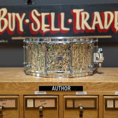 C&C Genuine Abalone 14X6.5 snare drum | Reverb