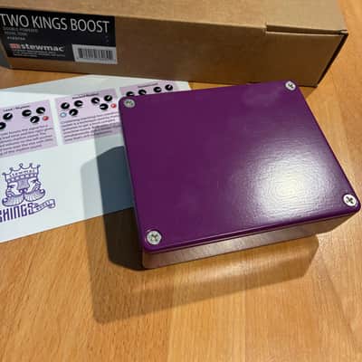 StewMac Two Kings Boost 2020’s King of Tone Overdrive Boost | Reverb