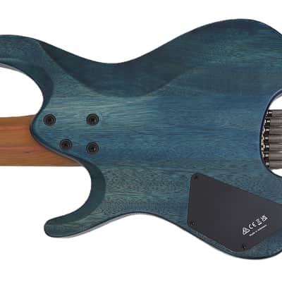 Ibanez Q547PB Headless 7 String Guitar Cosmic Blue B-Stock | Reverb