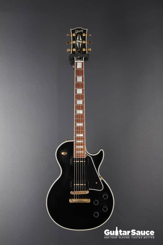 Gibson Custom Shop Les Paul P90 VOS 2014 - Black (COD 1537UG) | Reverb