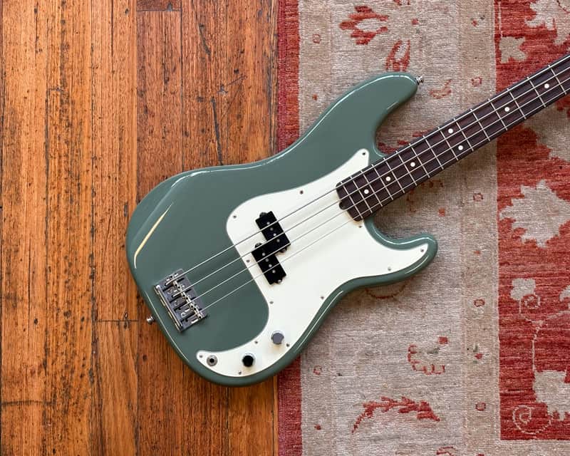 Fender American Professional Precision Bass - Antique Olive | Reverb