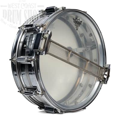 Vintage Rogers "5-Line" Dyna-Sonic 5x14 Brass Snare Drum with | Reverb