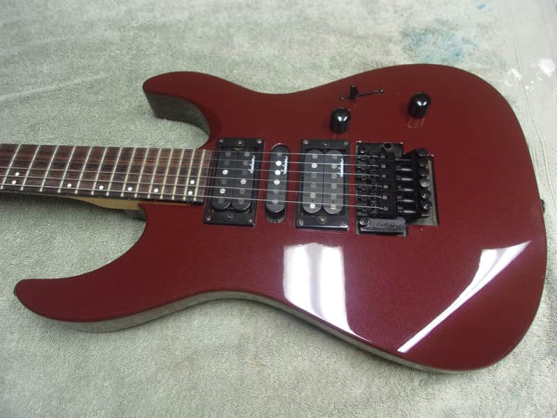 Excellent Vintage 90's Jackson MIK Performer PS-4 Red Violet | Reverb