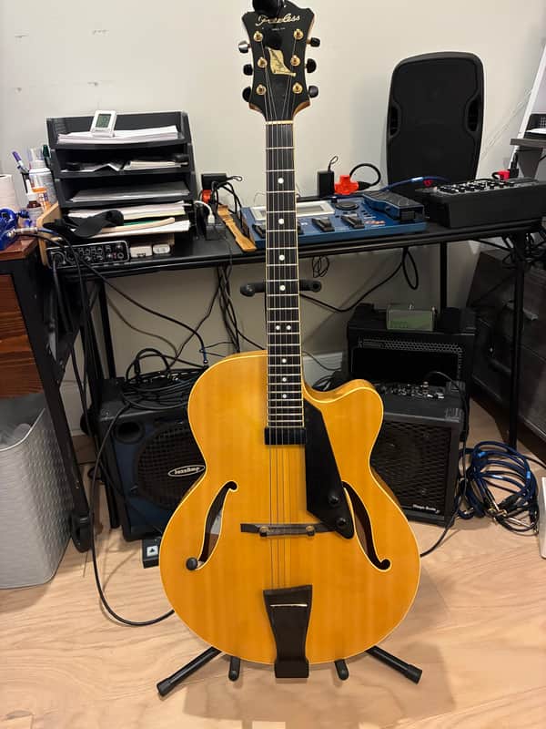 2010s Peerless Manhattan 17" Archtop Maple & Spruce w/ OHSC | Reverb