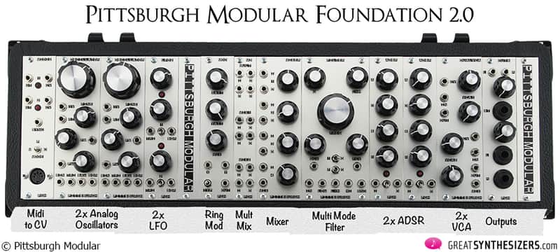 Pittsburgh Modular Pittsburgh Modular Foundation 2.0 Analog | Reverb
