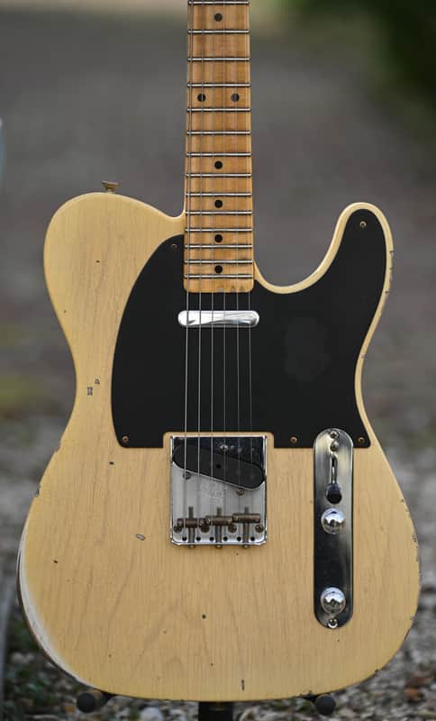 Fender Custom Shop 1954 Telecaster®, Relic - Aged Nocaster | Reverb