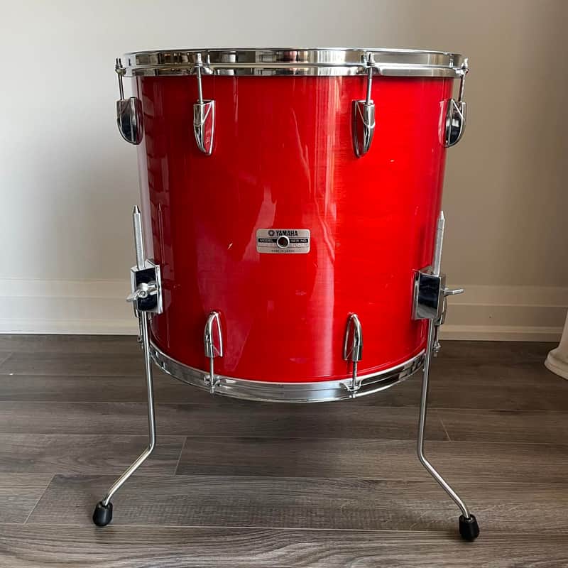 Yamaha 8000 Tour Custom - 18x16 floor tom (Model FT818)- Red | Reverb