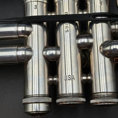 Conn Vintage One 1B-46 Trumpet - Fred Powell - Silver Plate | Reverb