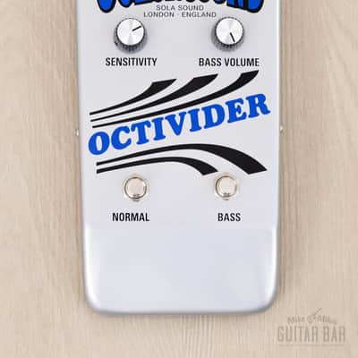 Sola Sound Colorsound Octivider David Main DAM, Mint w/ Box | Reverb