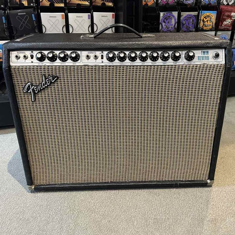 Fender Vintage 1975 Twin Reverb 2x12 Combo All-Tube Guitar | Reverb