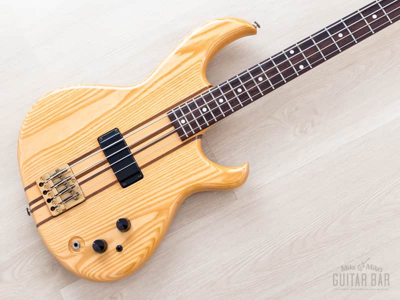 1981 Aria Pro II SB-700 Vintage Neck Through Bass Natural, | Reverb